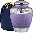 Amazon.com: Silver Linings Lavender Adult Large Urn for Human Ashes ...