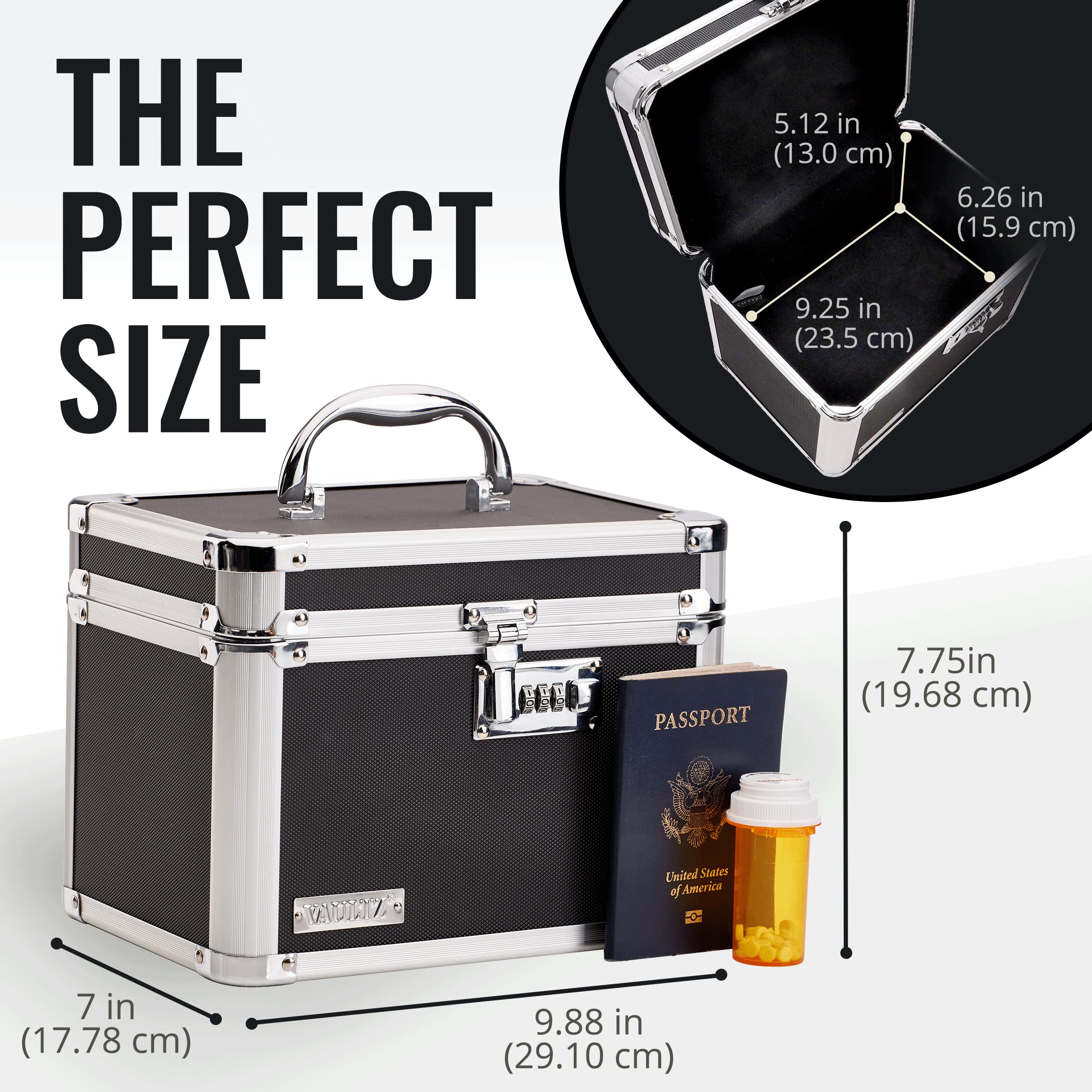 Mua Vaultz Secure Security Lock Boxes - Safe Combination Lock Box ...