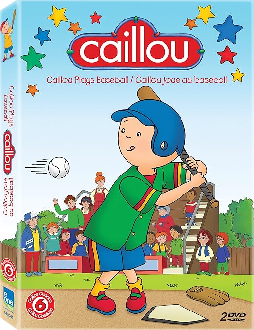Amazon.com: Caillou - Caillou Plays Baseball: Evan Smirnow, Ellen David ...
