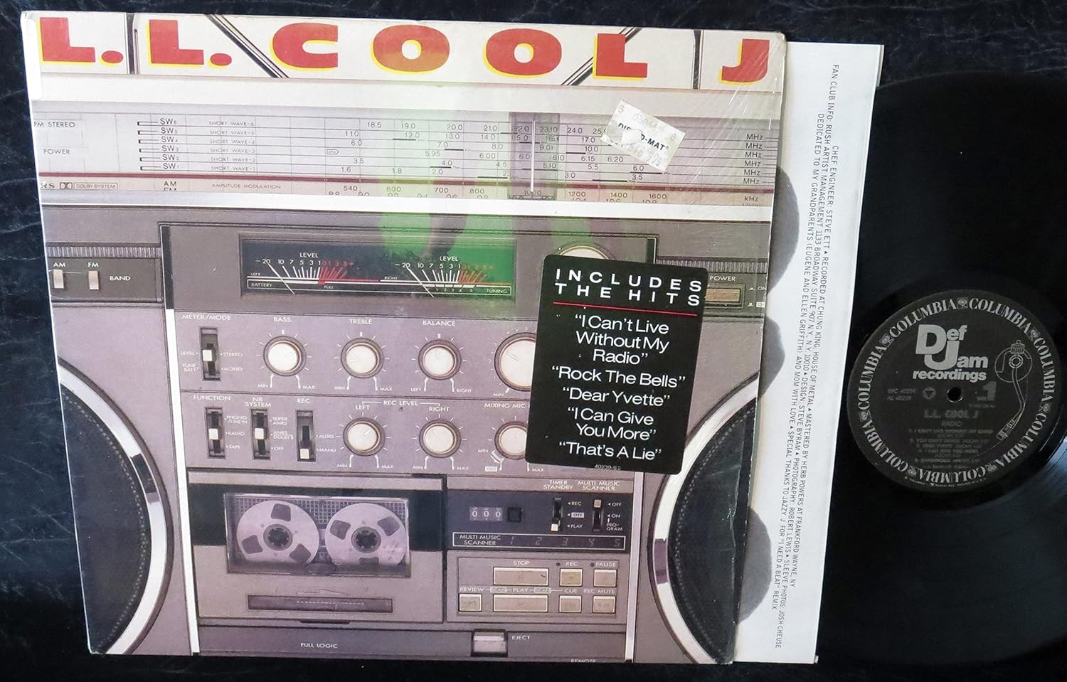 LL Cool J - Radio (USA 1st pressing vinyl LP) - Amazon.com Music