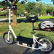 Amazon.com : Razor EcoSmart Metro Electric Scooter – Padded Seat, Wide ...