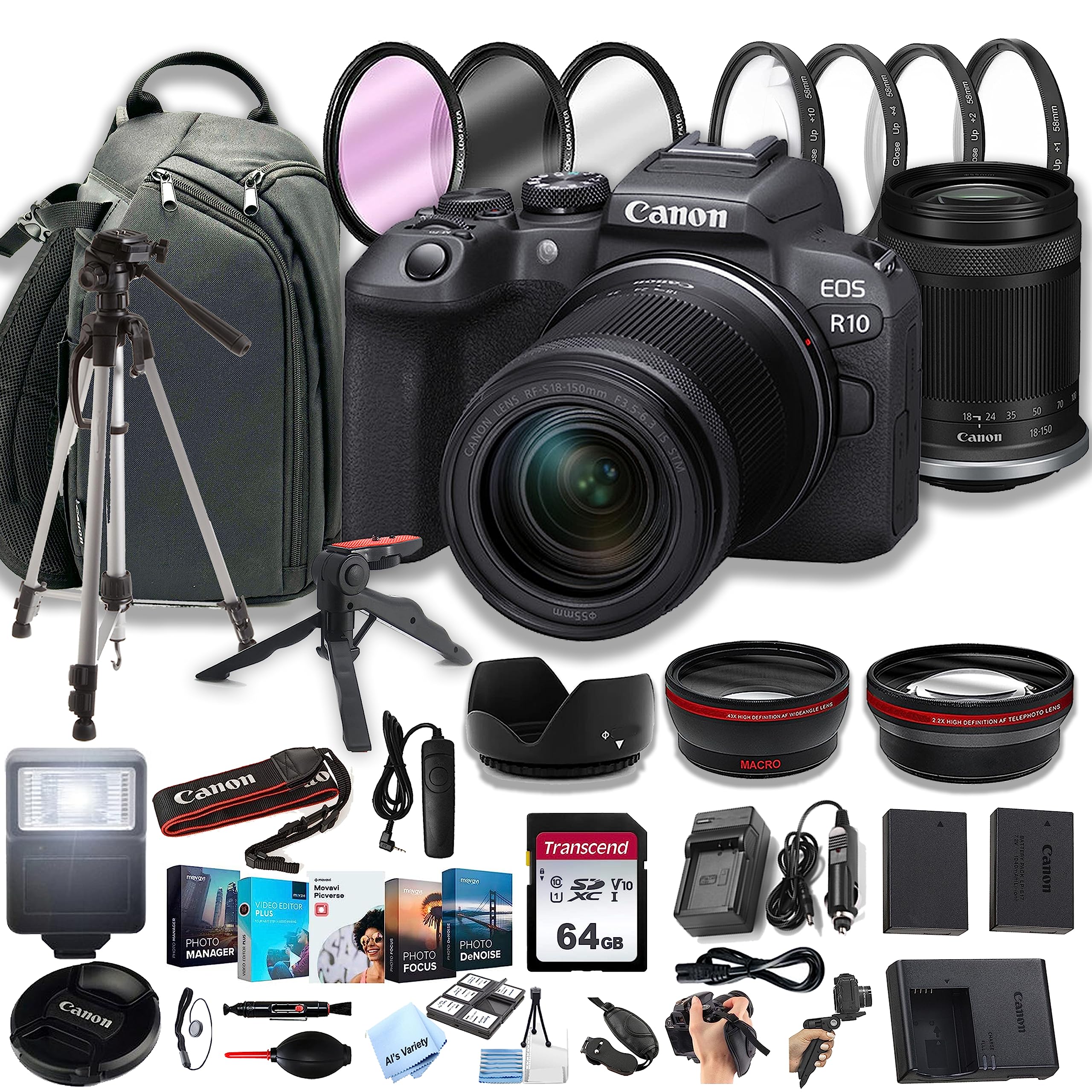 Mua Canon EOS R10 Mirrorless Digital Camera with RF-S 18-150mm f/3.5-6. ...