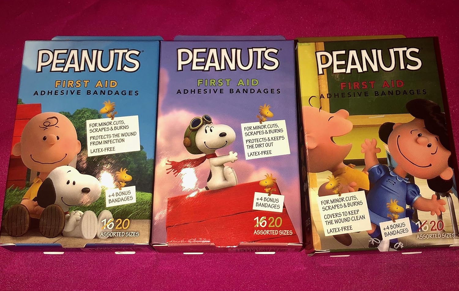Amazon.com: Peanuts Kid's First Aid Bandages: Health & Personal Care