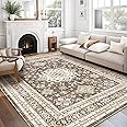 Amazon.com: Vintage Living Room Area Rug 8x10 - Large Soft Washable ...