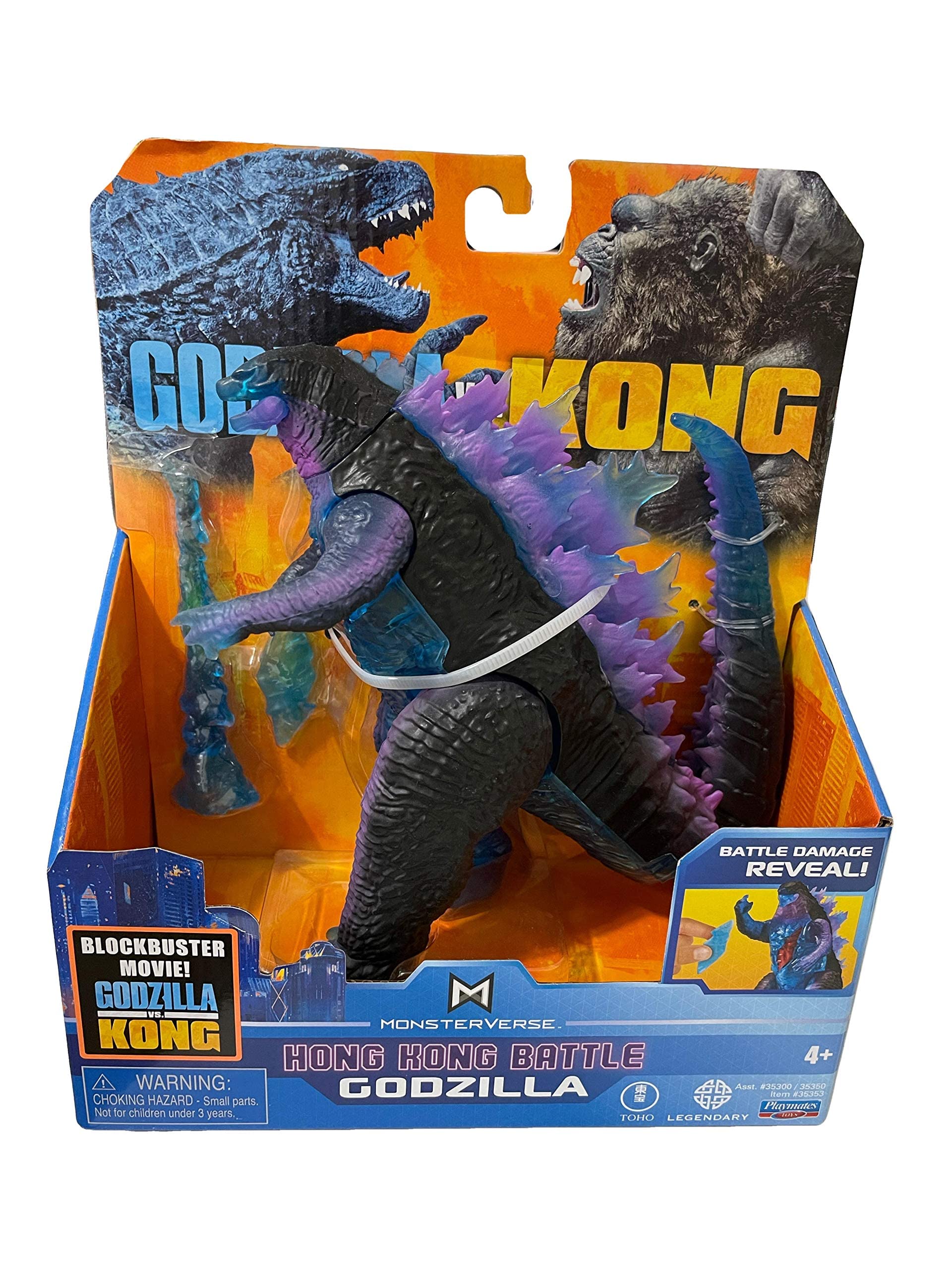 Mua MonsterVerse Godzilla vs. Kong 6" Hong Kong Battle (Godzilla 6" Hong Kong Battle ...