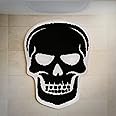 Amazon.com: WITTIZA Skull Bath Mat - Skull Rug Gothic Decor - Skulls ...