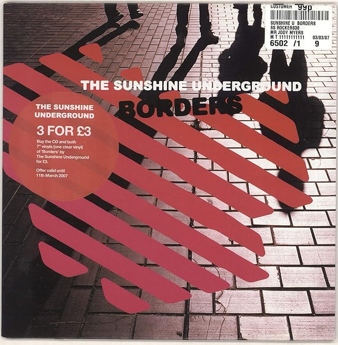 Borders [DISC 1] [7" VINYL]: Amazon.co.uk: Music