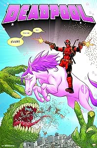 Amazon.com: Trends International Marvel Comics - Deadpool - Unicorn, 22 ...