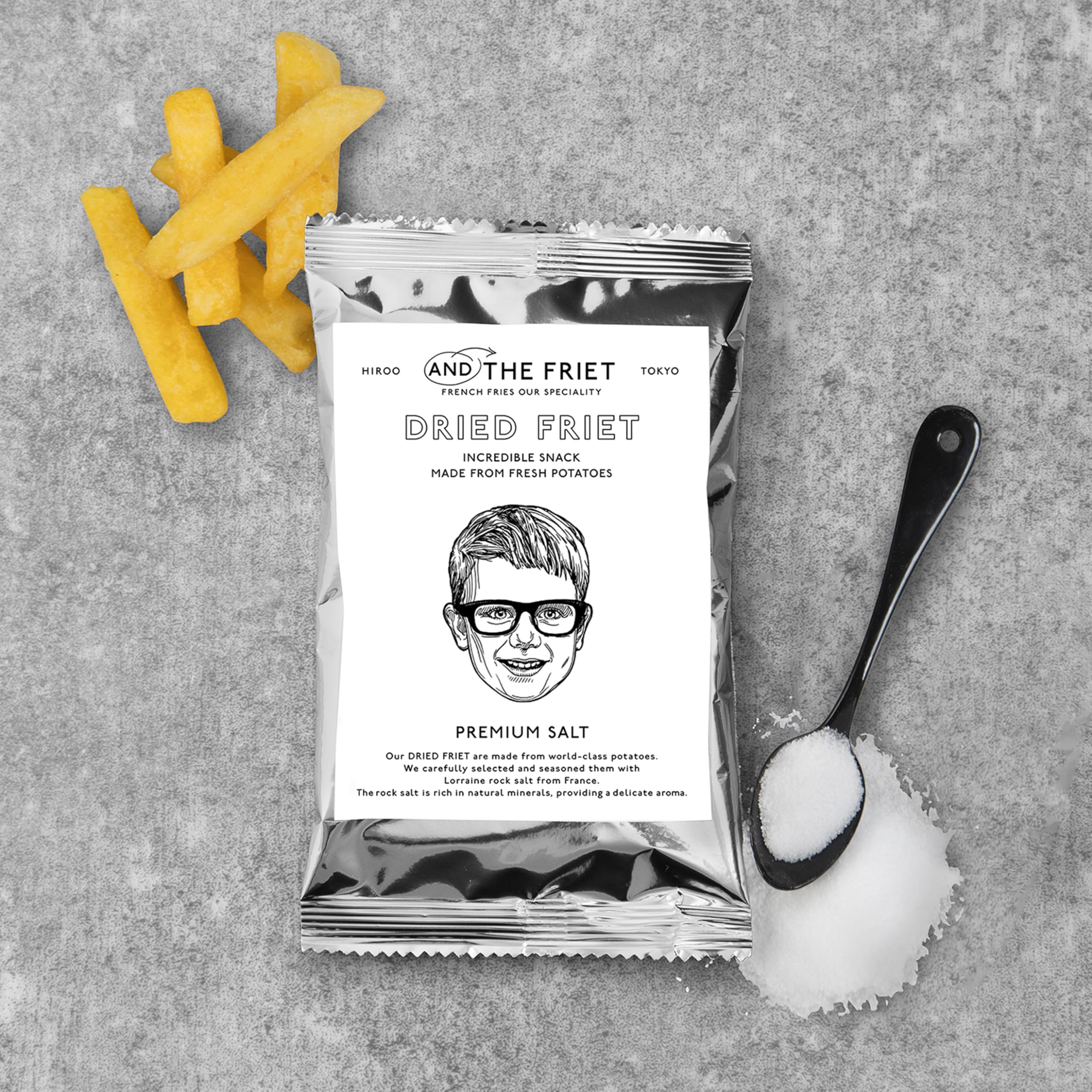 Mua Official: DRIED FRIET Mini 5 Pieces (And The Frits) Gift Box, Tokyo ...