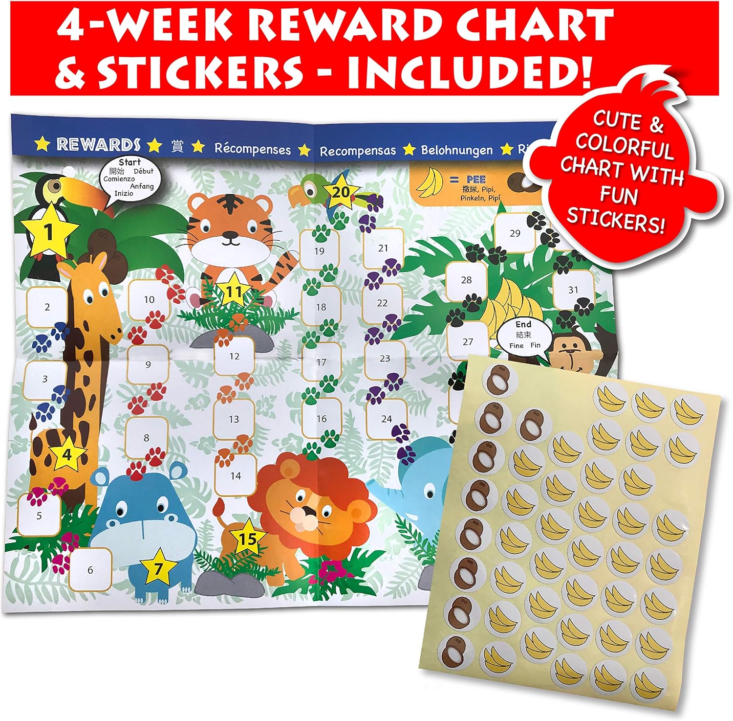 Potty Monkey Watch | Potty Training Reminder Watch with Colorful Fun ...