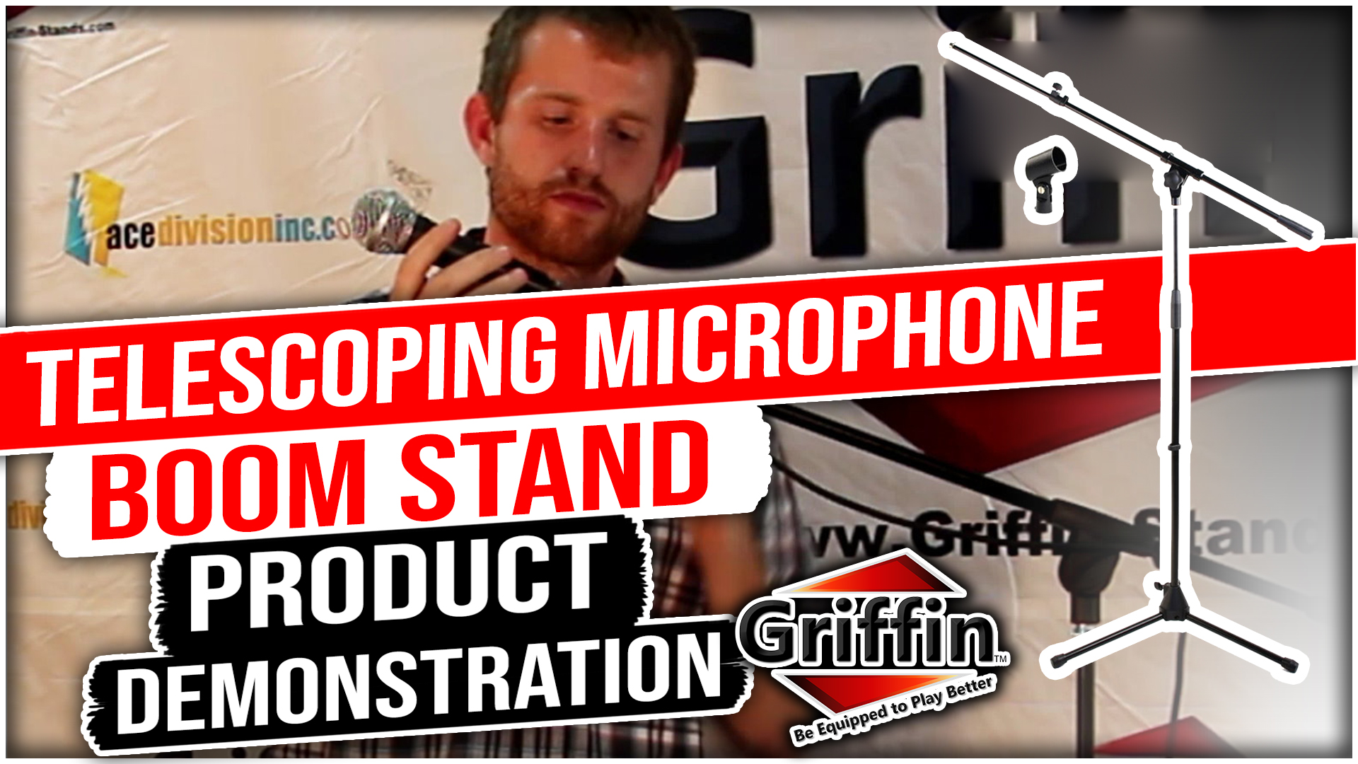 Watch Griffin Telescoping Microphone Boom Stand Review and Product ...