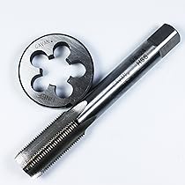 Uxcell M8 X Metric Left Hand Tap And Die Set Thread Tap With Round Die ...
