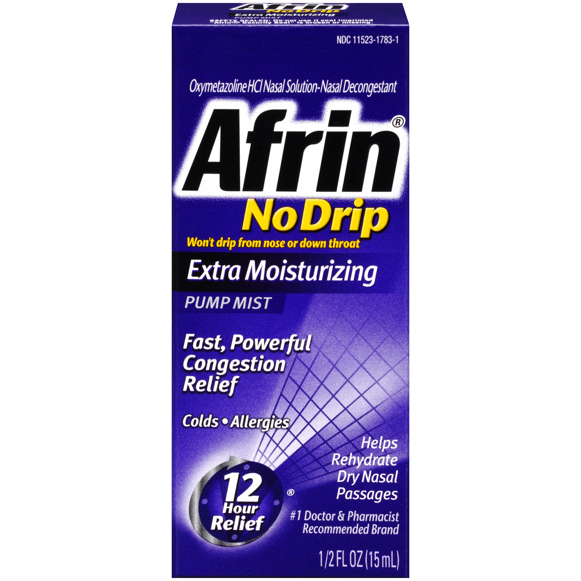 Amazon.com: Afrin Severe Congestion Nasal Spray 0.5oz (15 ml): Health ...