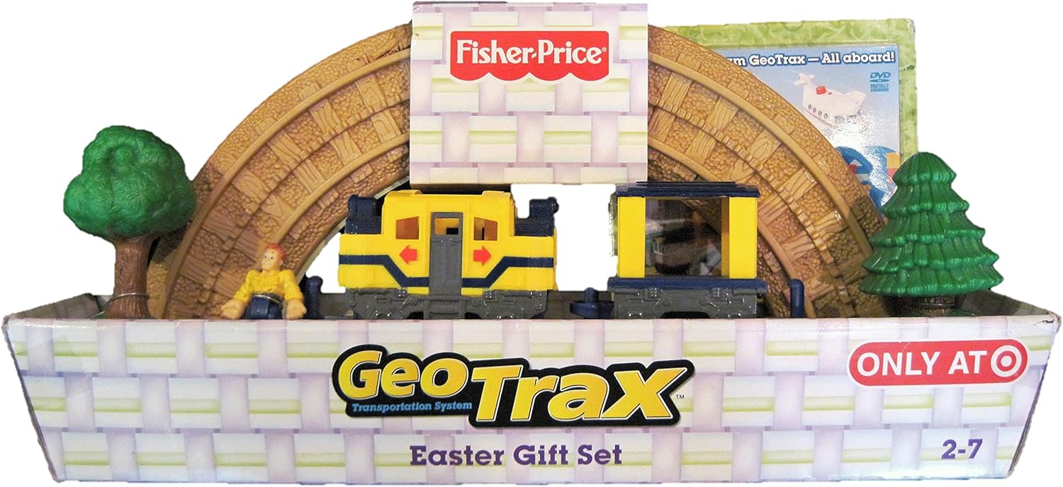 Amazon.com: Fisher Price Geotrax Easter Gift Set Most Confused - Woohoo ...