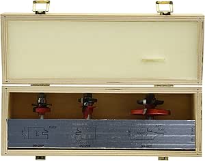 Freud 97-204 3-Piece Cabinet Bit Set - Door And Window Router Bits ...