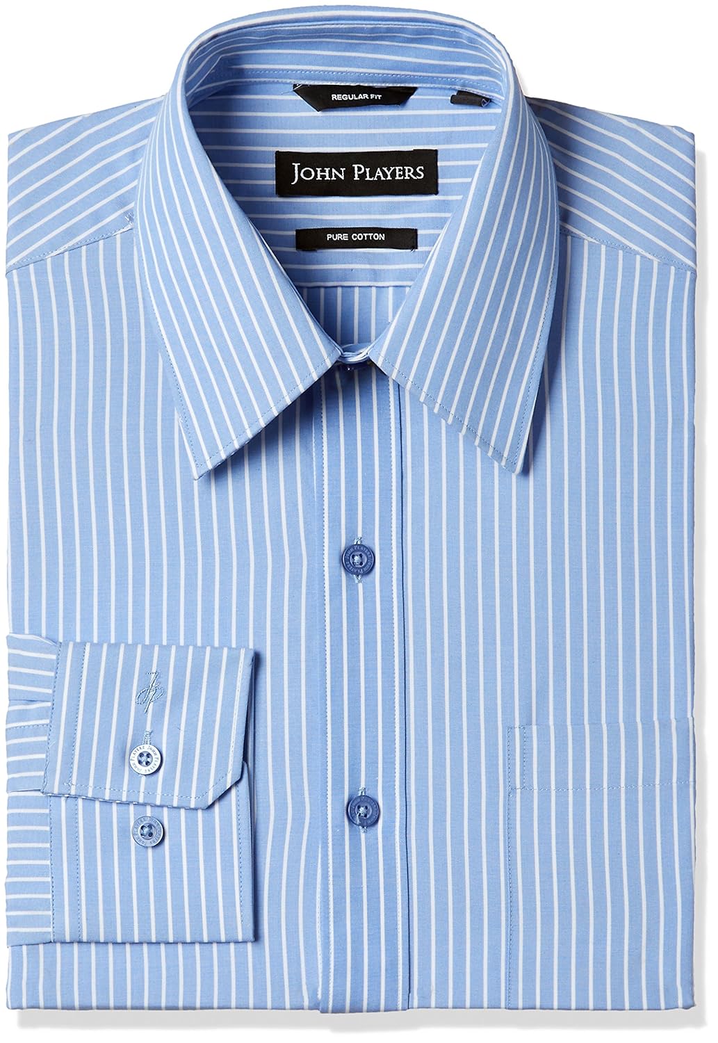 Buy John Players Men's Formal Shirt (8902986531979_JFMWSHCOR0459_38 ...