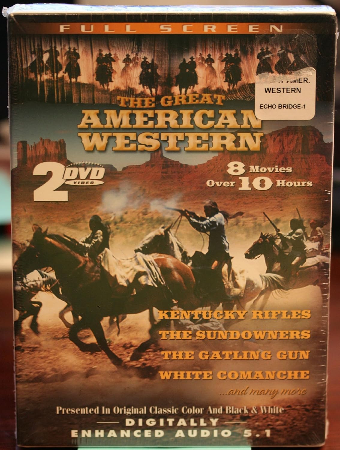 Amazon.com: The Great American Western 2-Dvd Set! 8 full-length movies ...