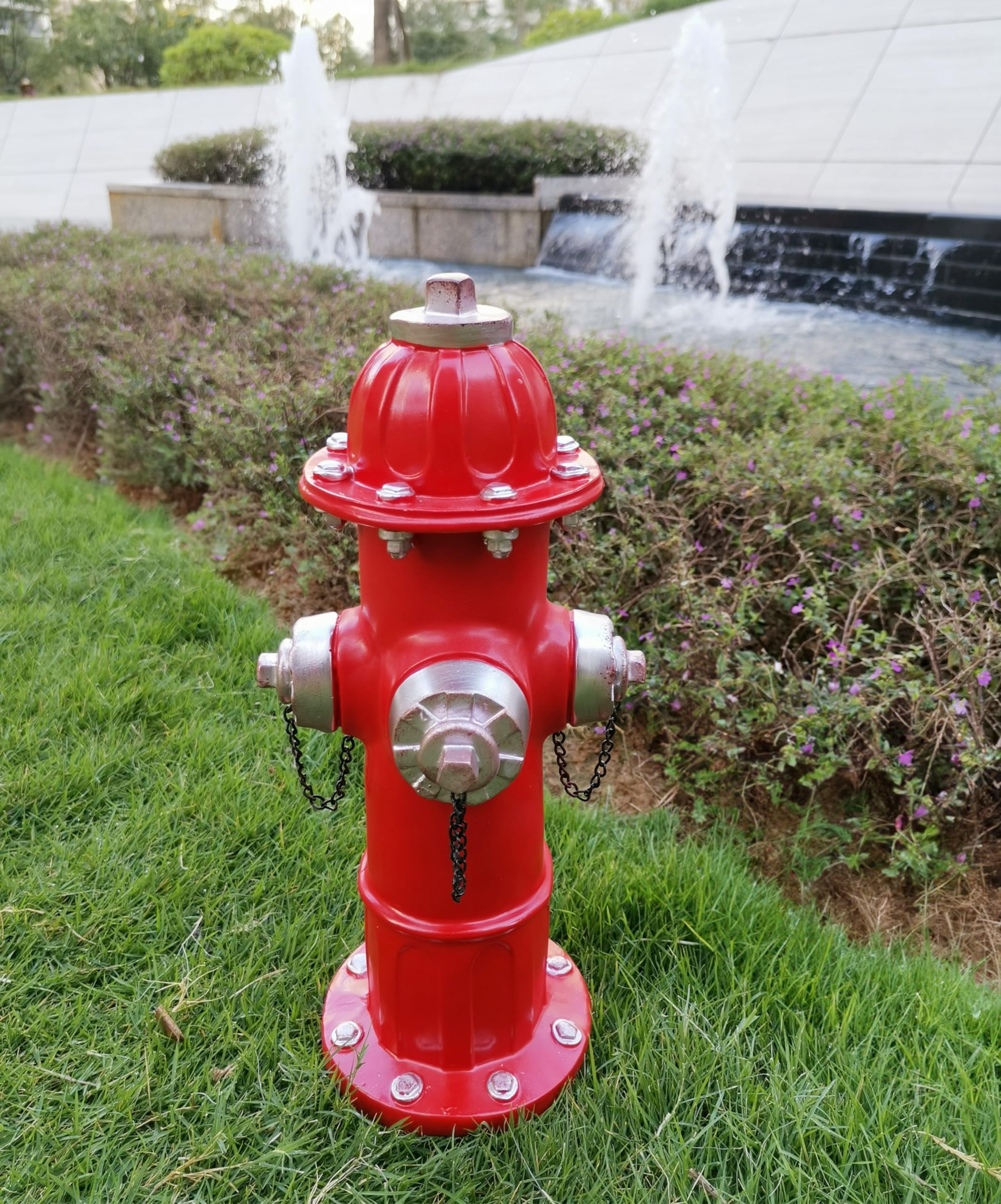 Fire Hydrant Garden Statue for Dogs to Pee On,Puppy Pee Post Training ...
