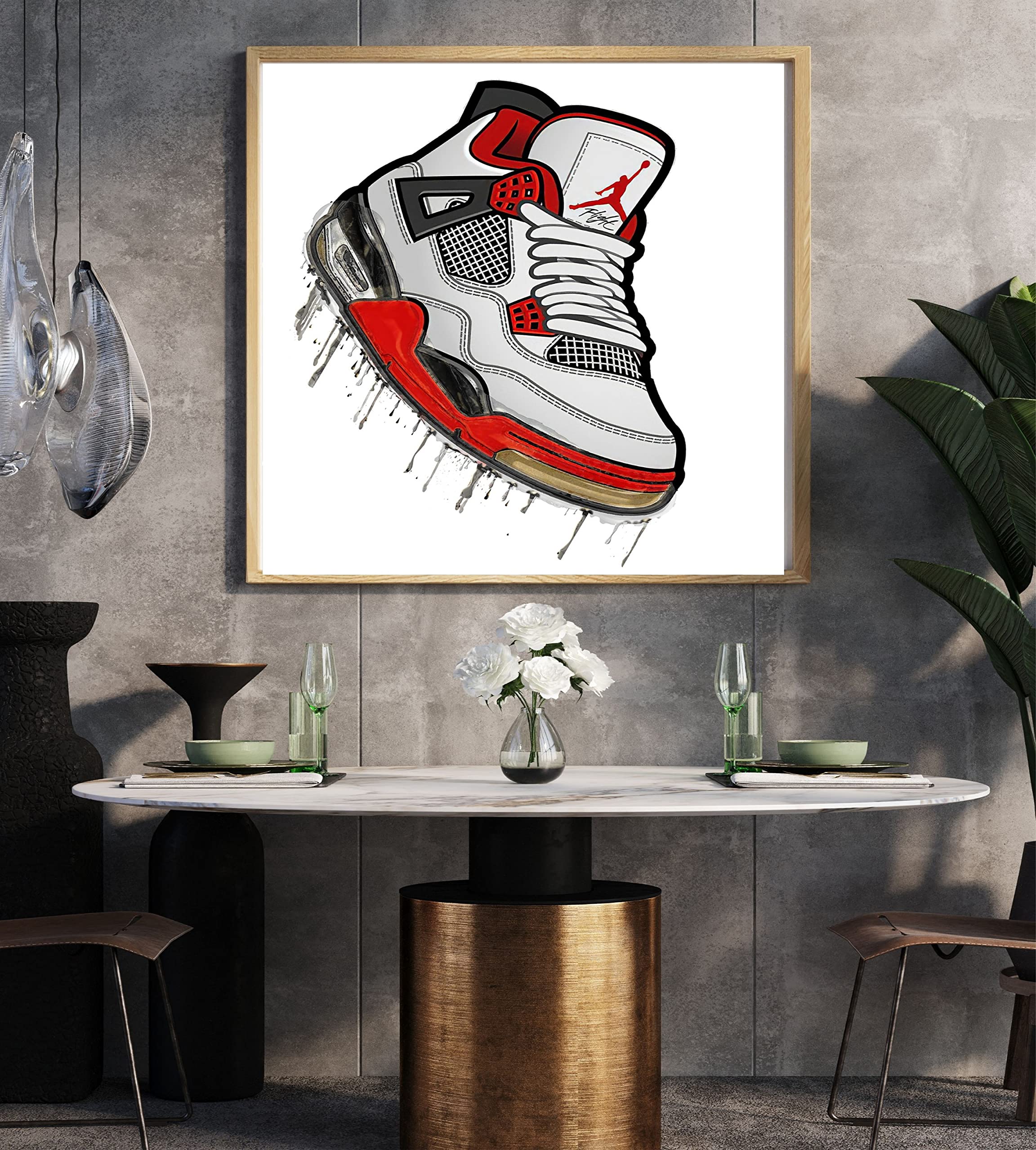 Mua HT LIFE Sneaker Poster Sneaker Room Decor Set of 5 Unframed (8''x10 ...