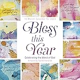 Amazon.com : Bless This Year 2024 Wall Calendar, 16-Month Inspirational ...