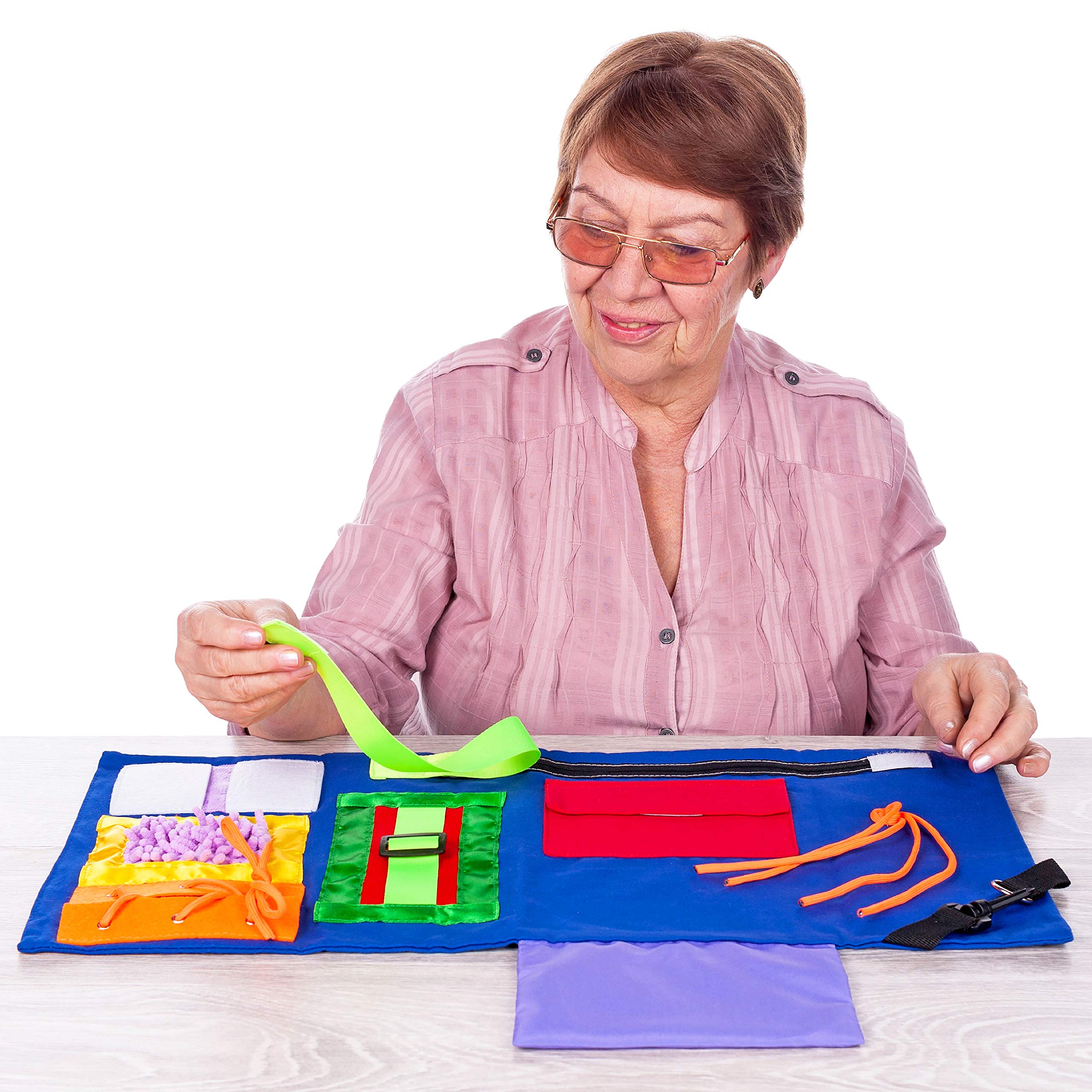 Buy Fidget Blanket Calming Comforting Activities For Adults With 