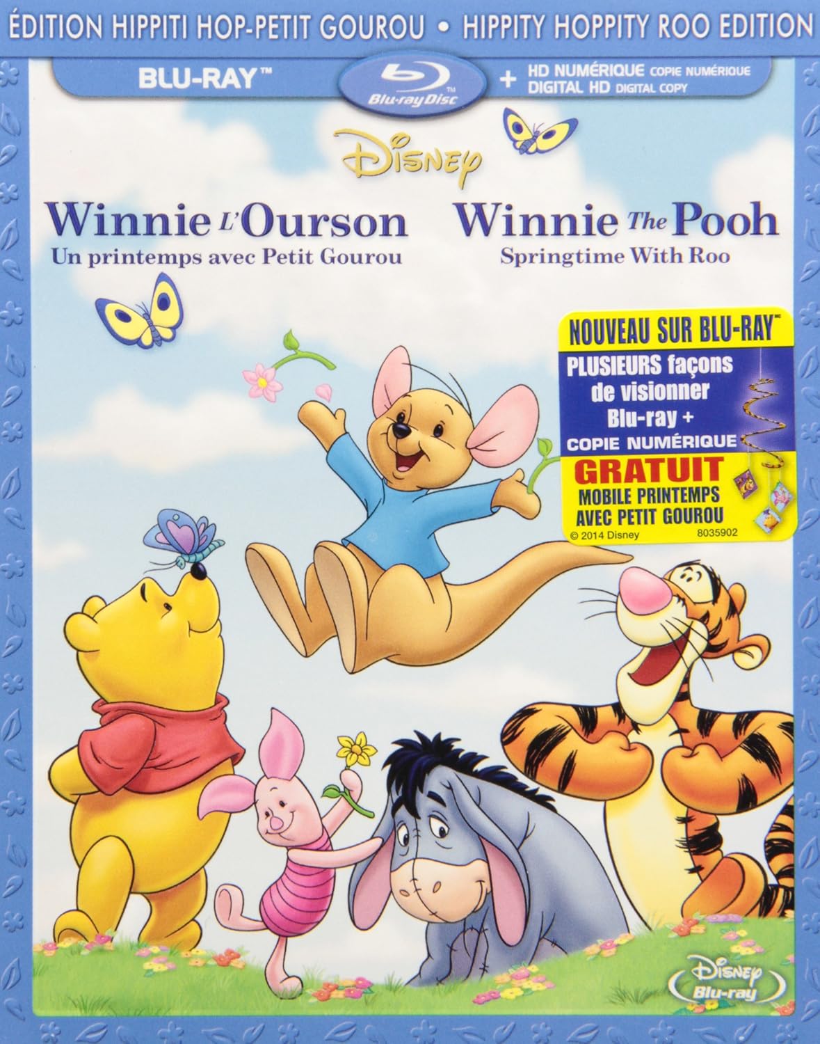 Winnie The Pooh: Springtime With Roo Blu-ray Bilingual: Amazon.ca ...