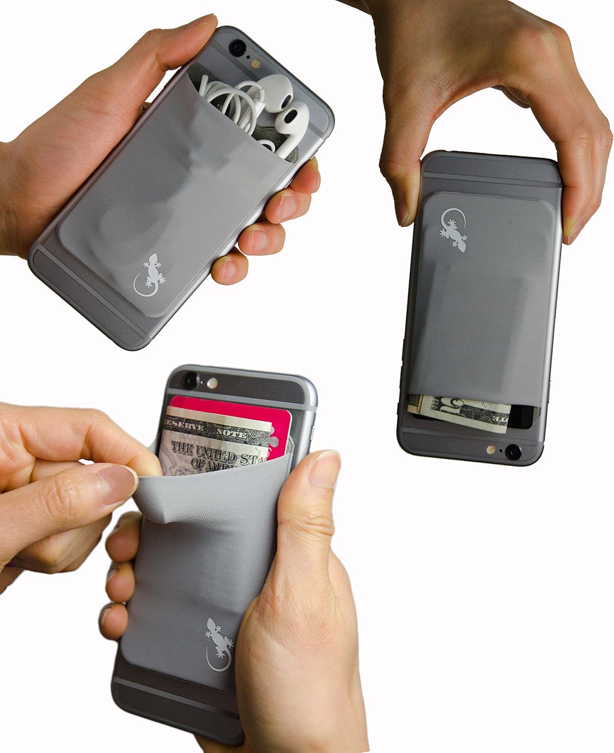 Sticky Card Holder for Phone – Mobile Phone Stand – Adhesive Card ...