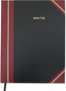 Amazon.com : BookFactory Minutes Book/Corporate Minutes Book/Board ...