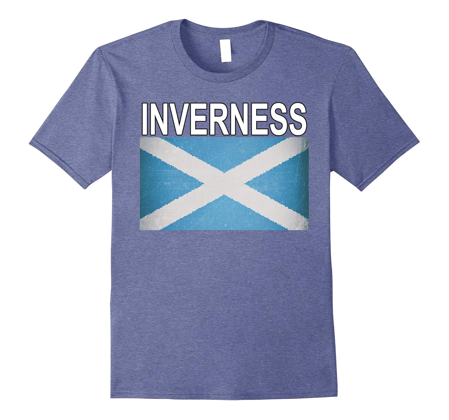 Inverness, Scotland Flag Shirt- Deluxe Slim-fit Artistic Tee-CL – Colamaga