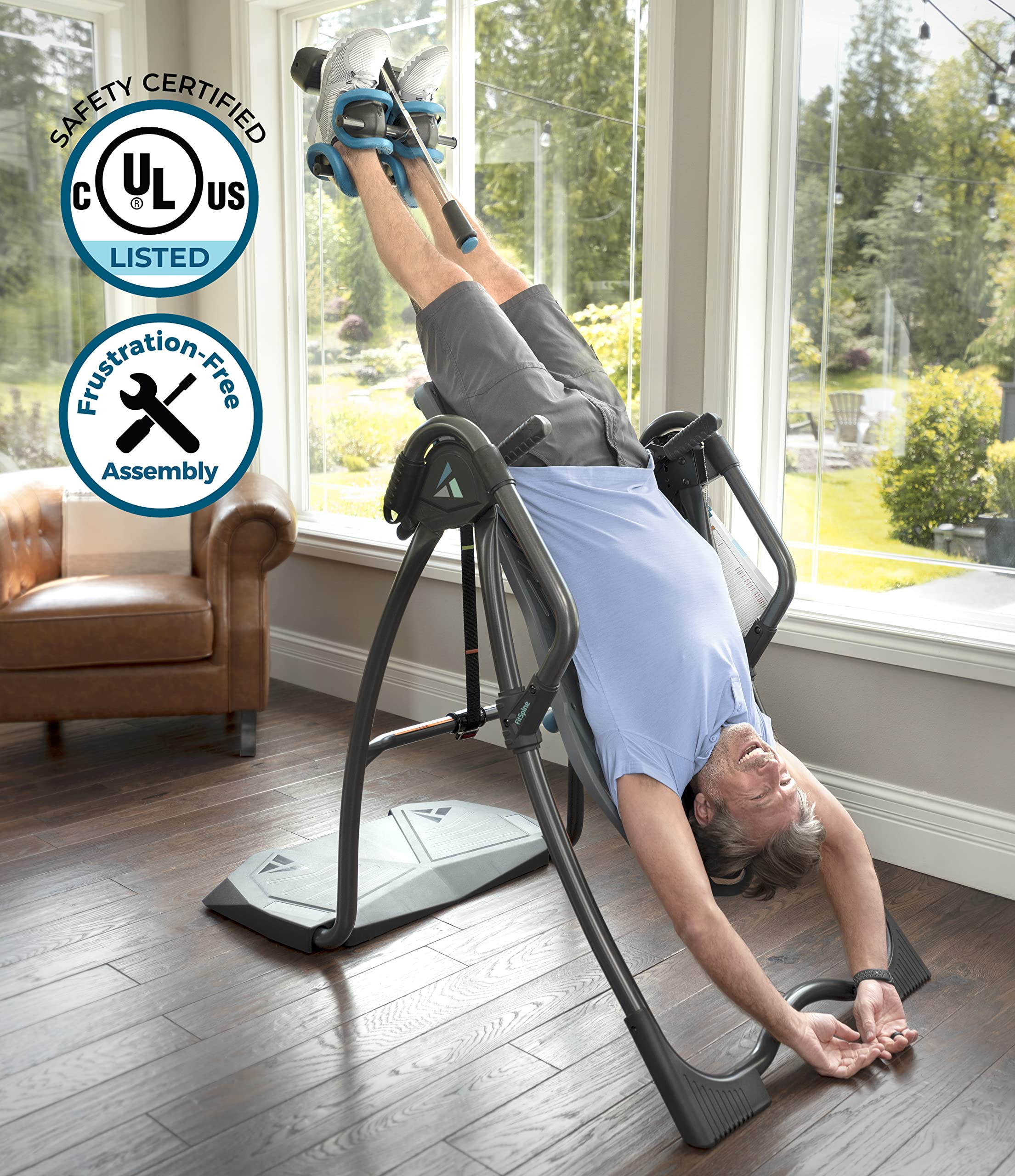 Mua Teeter FitSpine LX9 Inversion Table, Deluxe Easy-to-Reach Ankle ...