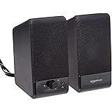 Amazon.com: Amazon Basics Computer Speakers for Desktop or Laptop PC ...