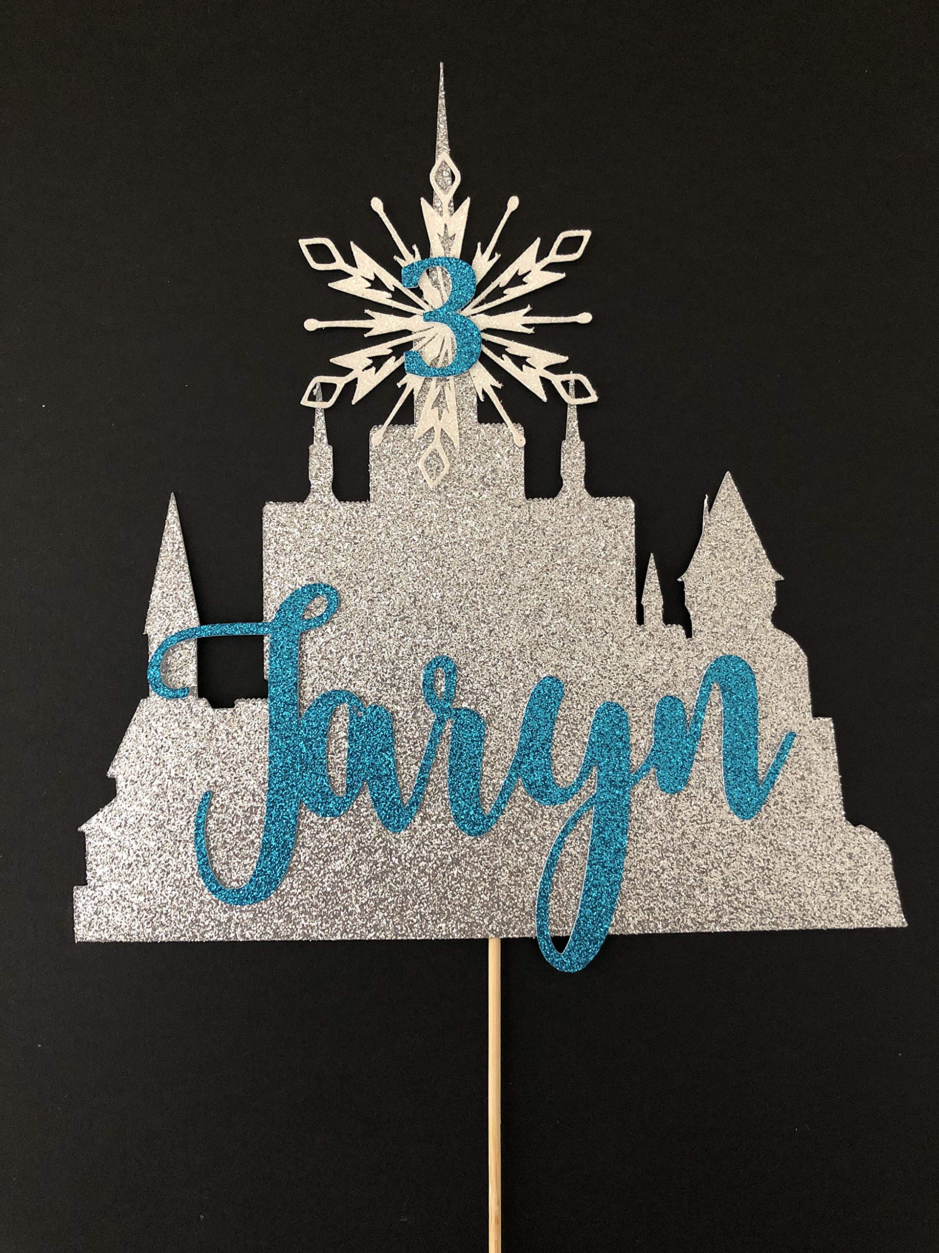 Buy Frozen Castle Birthday Cake Topper, Frozen Birthday Cake Topper ...