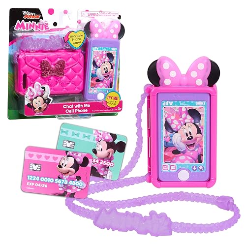 Disney Junior Minnie Mouse Chat with Me Pretend Play Cell Phone Set ...
