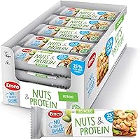 Amazon.com: Pistachio Nuts & Protein Bars by Emco | Keto Snacks | Gluten Free, Low Carb, No ...