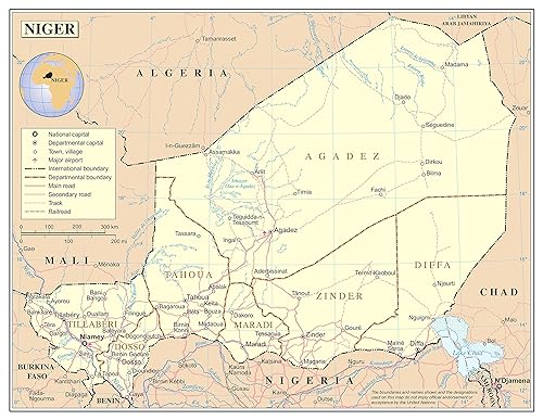 Palmetto Posters 24x31 Laminated Poster: Large detailed political and ...