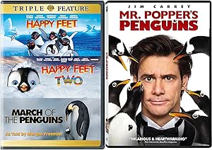 Penguin Mania Happy Feet 1 & 2 + Mr. Popper's Penguins Comedy & March ...