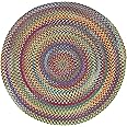 Amazon.com: Capel American Heritage Multi 5' 0" Round Braided Rug ...