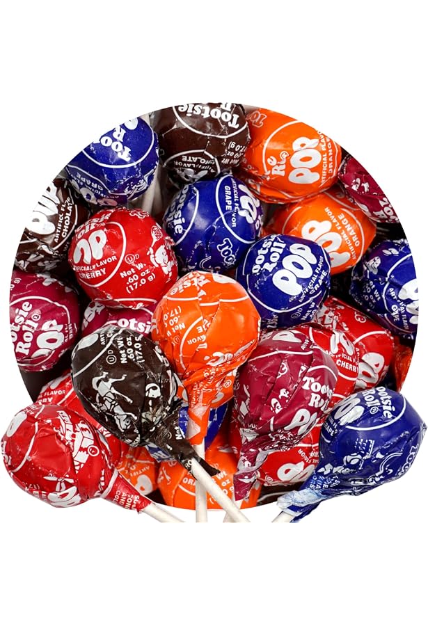 Paletas Tootsie Roll Con Envoltorio Indio Beasea Molde Grande Para