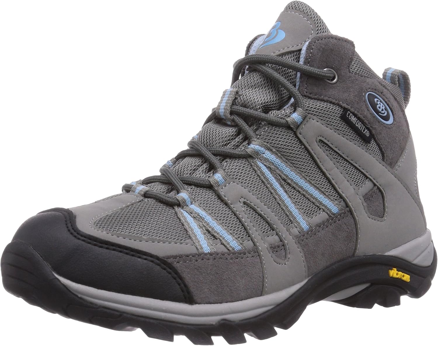 Brütting Damen Tornado High Trekking- & Wanderstiefel, Grau (grau ...