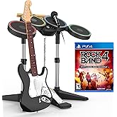 Amazon.com: Rock Band 4 Band-In-A-Box Ps4 Software Bundle by Mad Catz: Video Games