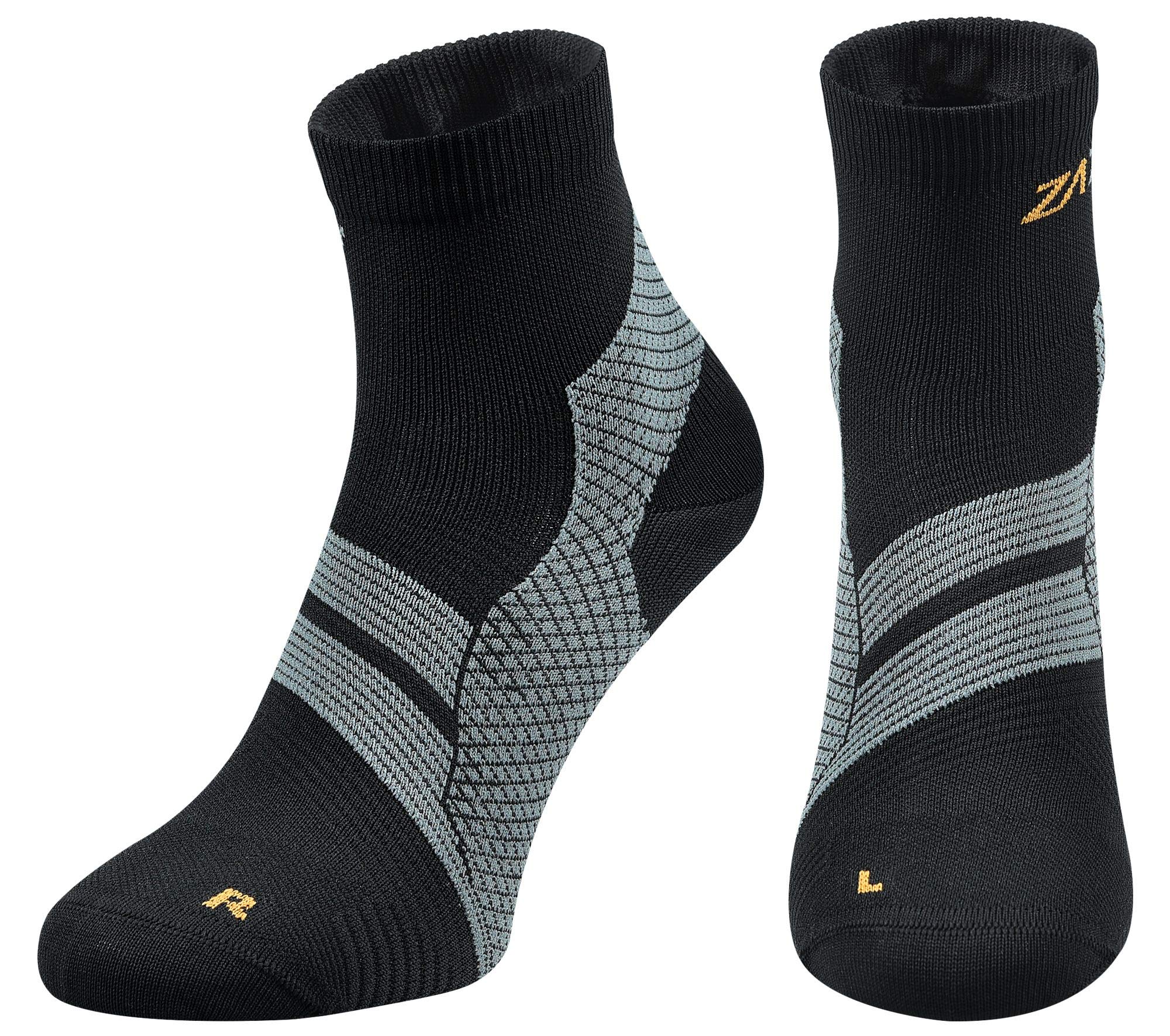 Amazon.com: OrthoSleeve FS4 Orthotic Socks (Pair) for Plantar Fasciitis ...