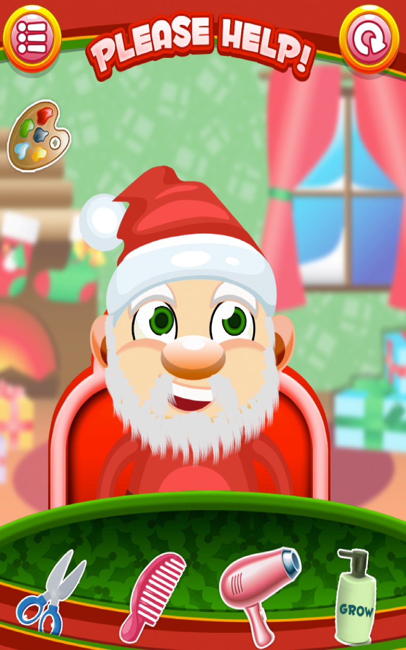 Christmas Hair Salon - Santa's Barbershop & Kids Cuts FREE!:Amazon.in ...
