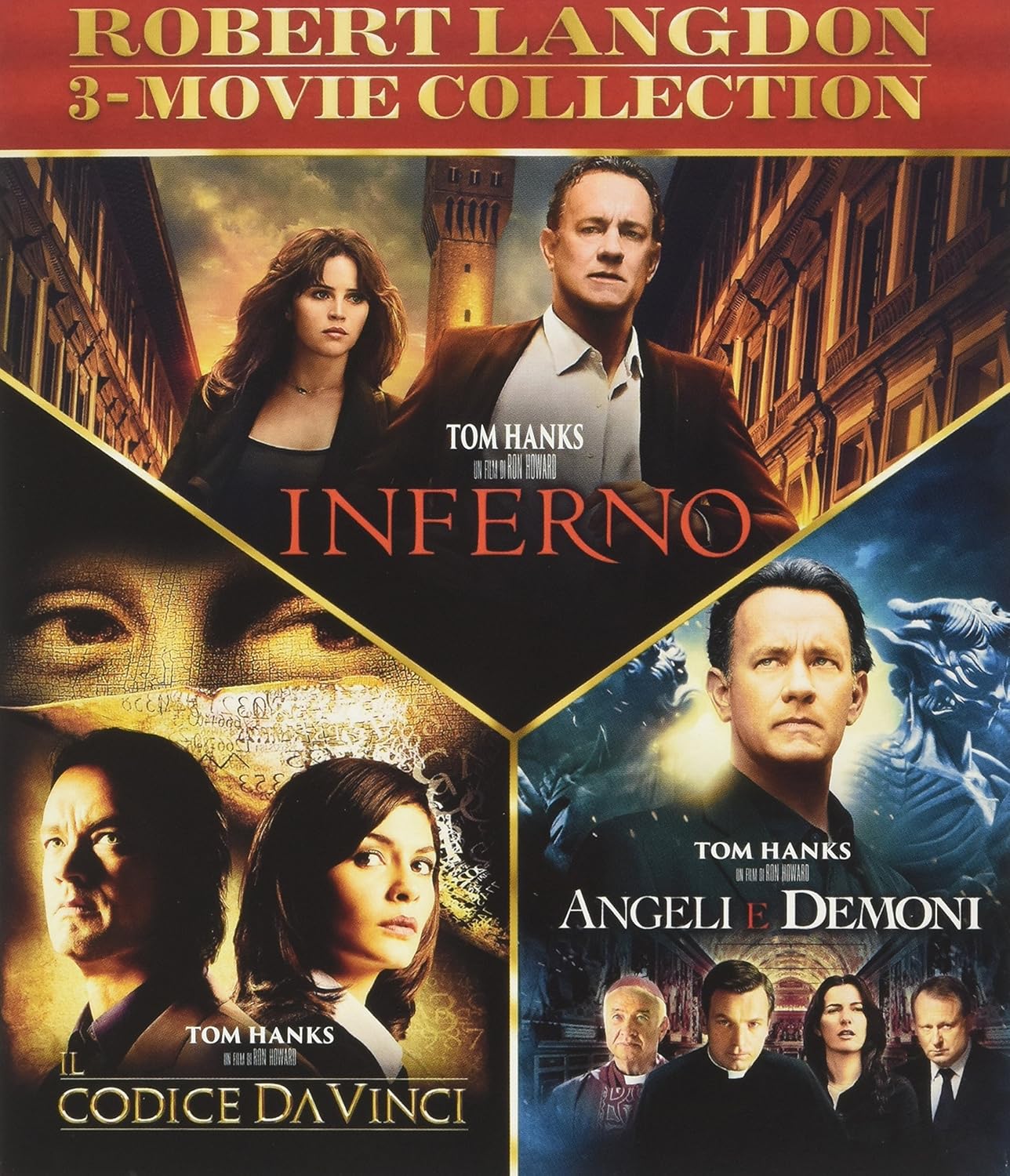Robert Langdon Trilogia Box 3 Br Inferno,Angeli E Demoni,Il Codice Da ...