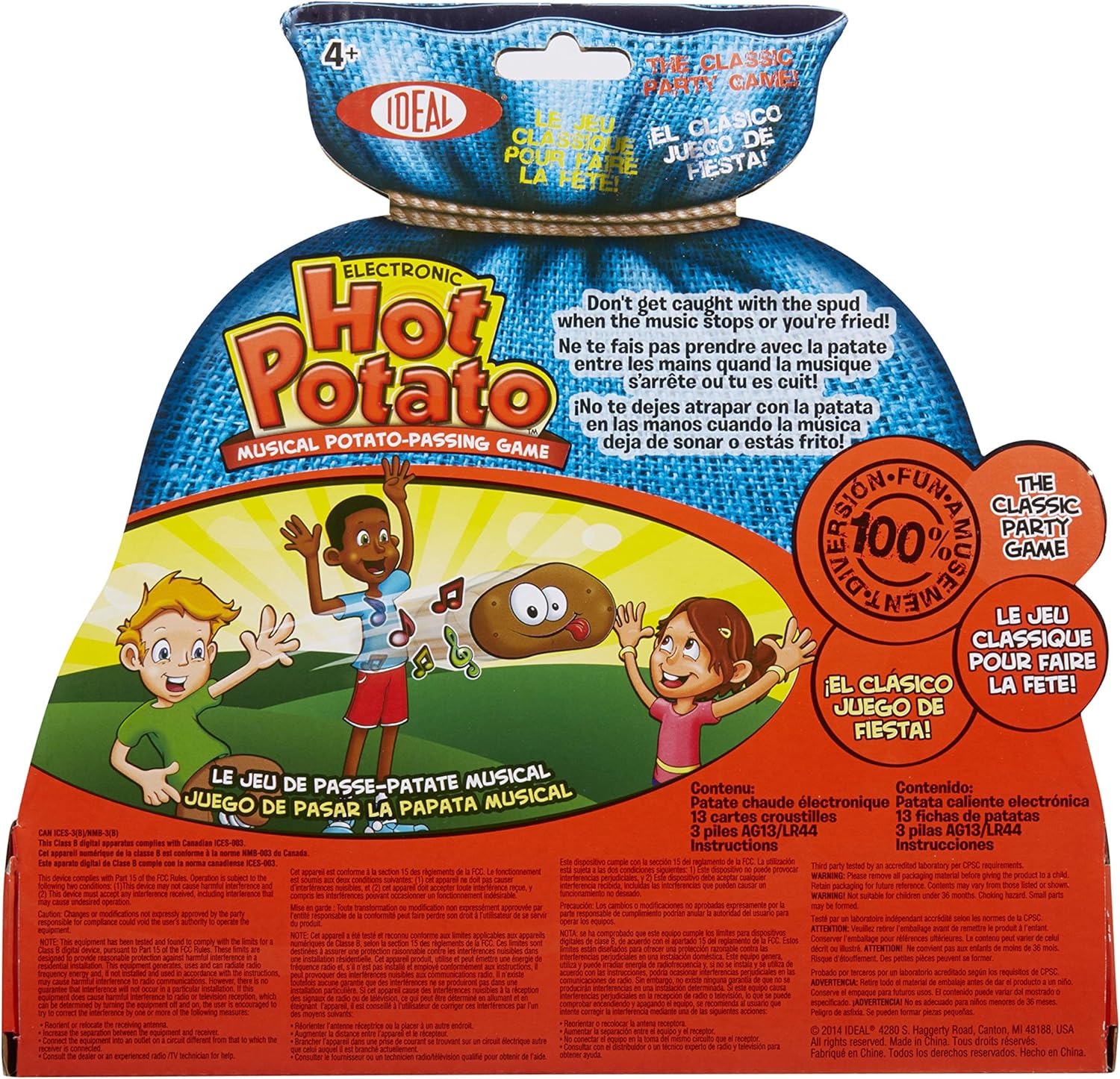 Ideal Hot Potato Electronic Musical Passing Game – BigaMart