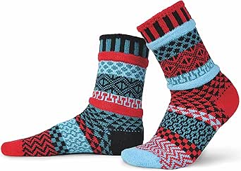 Solmate Socks Mismatched Socks for Men or Women: Amazon.ca: Clothing ...