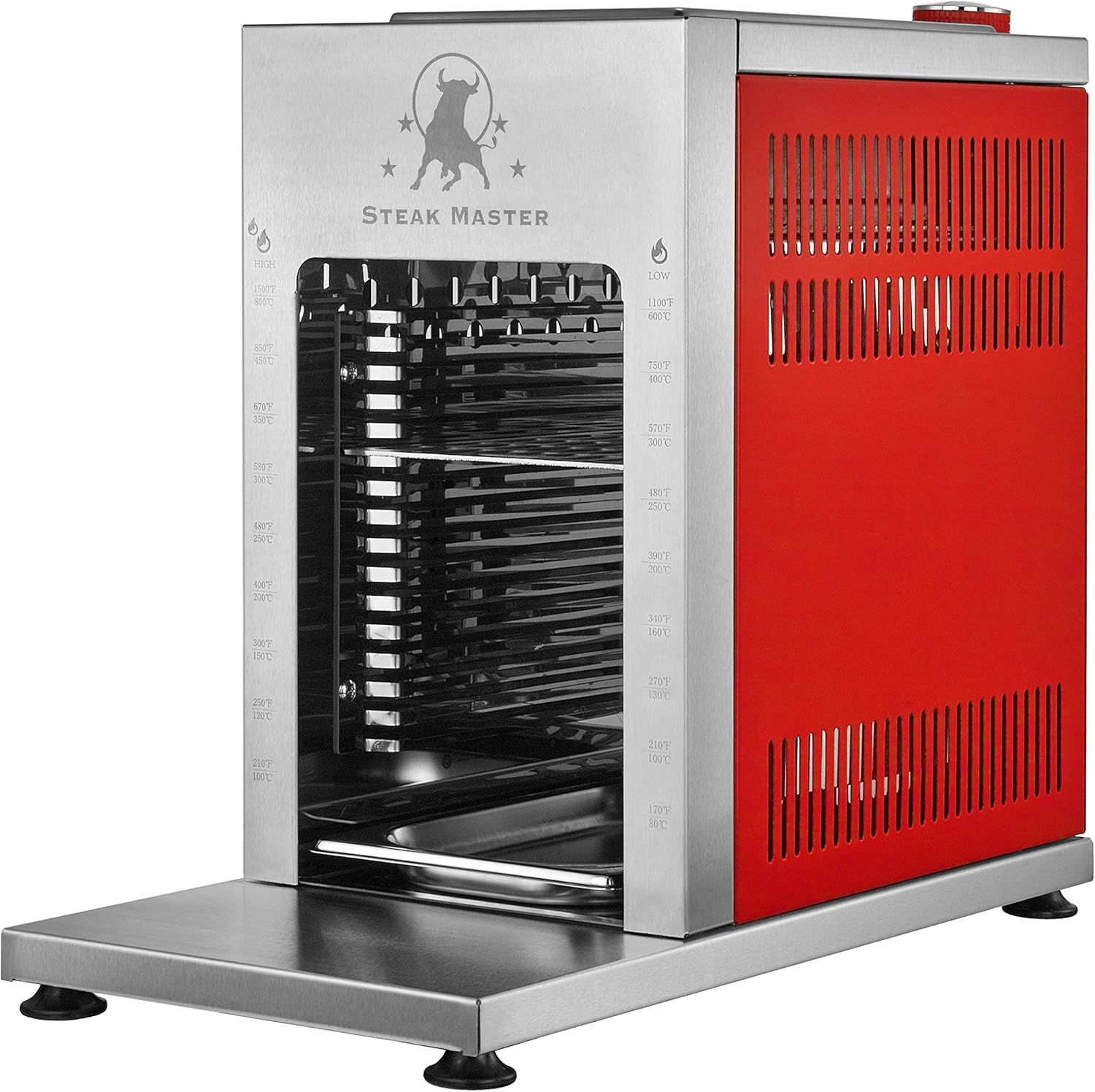 Review STEAK MASTER – Portable Propane Grill, Professional and ...