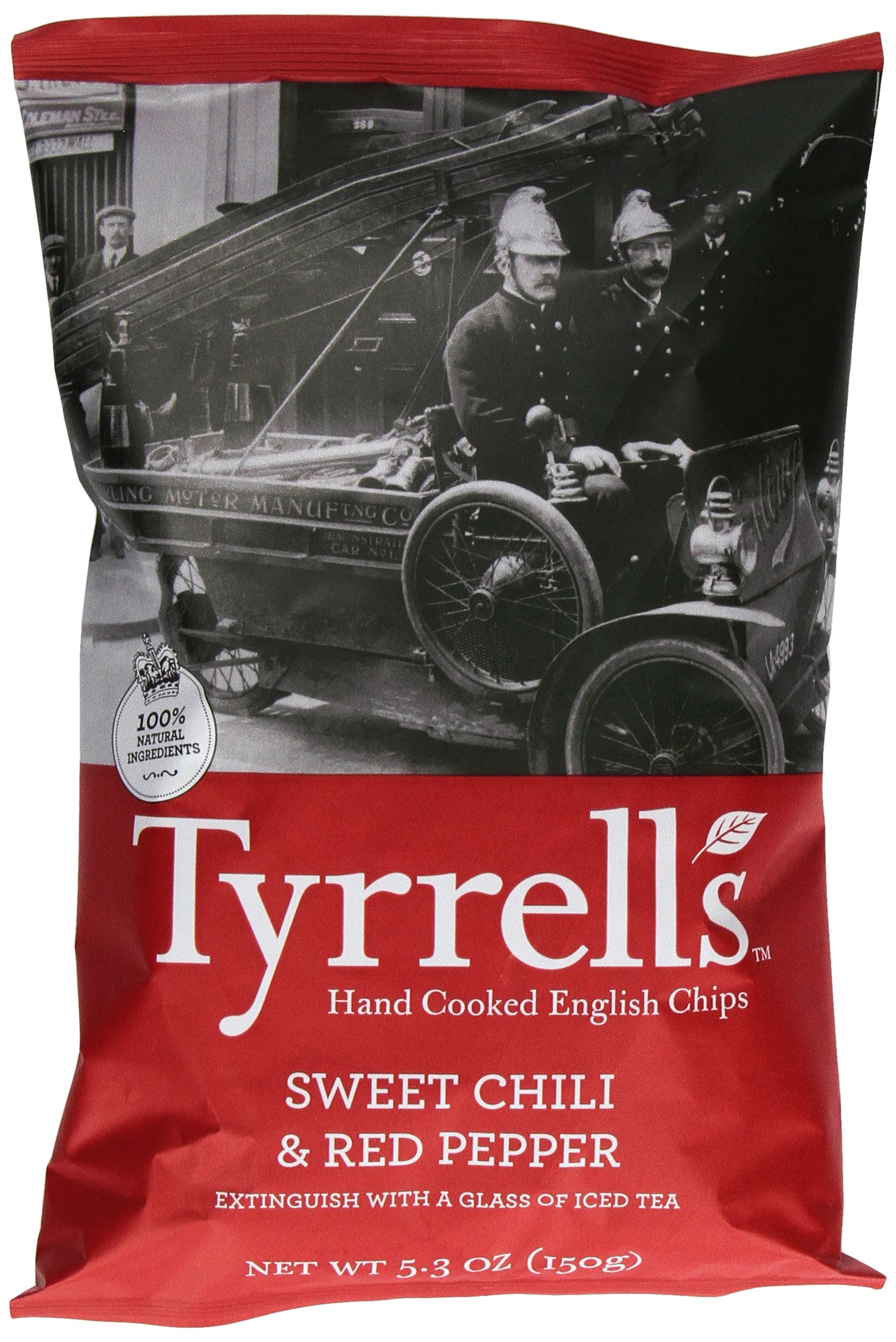 Amazon.com: Tyrrell's Crisps, Crisps, Mature Cheddar & Chive, 5.3 Ounce