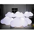 Amazon.com: SAYOK PVC Inflatable Cloud Balloons with LED Lights ...
