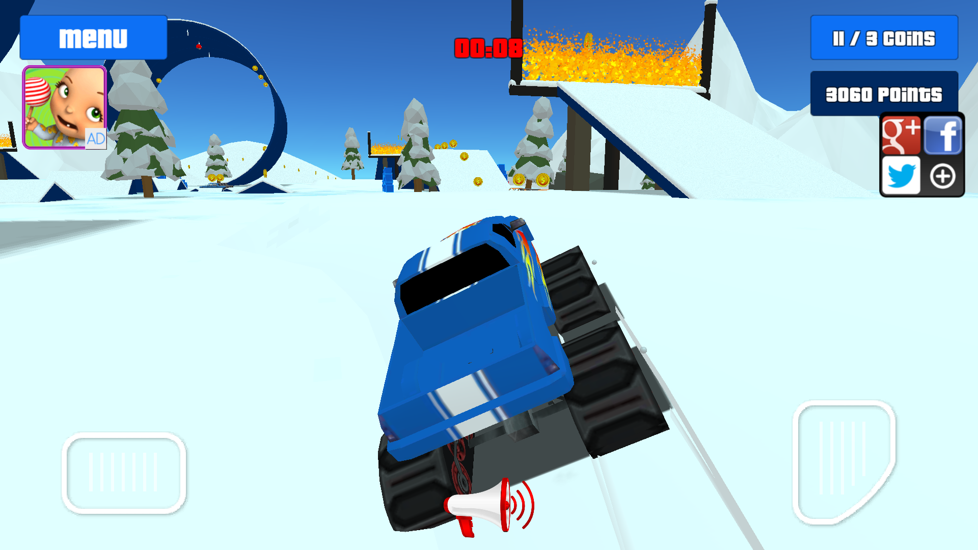 Baby Monster Truck Ice Racing (Free):Amazon.co.uk:Appstore for Android