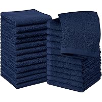 Amazon.com: Towel and Linen Mart 100% Cotton - Wash Cloth Set - Flannel Face Cloths, Highly ...